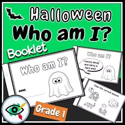 Free Halloween Mini Book: Fun Activity for Grade 1
