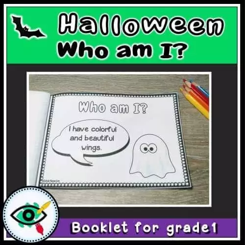 Free Halloween Mini Book: Fun Activity for Grade 1