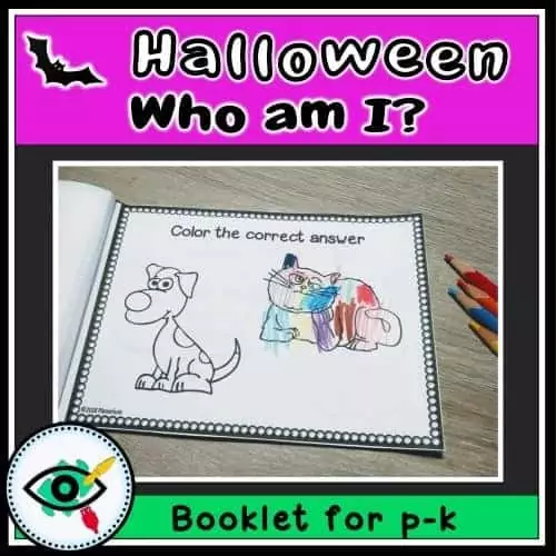 Engaging Halloween Mini-Book for Kids: Fun Coloring Activity