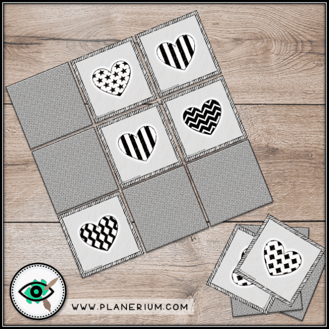 Unique and Free Memory Game for Valentine's Day | Planerium