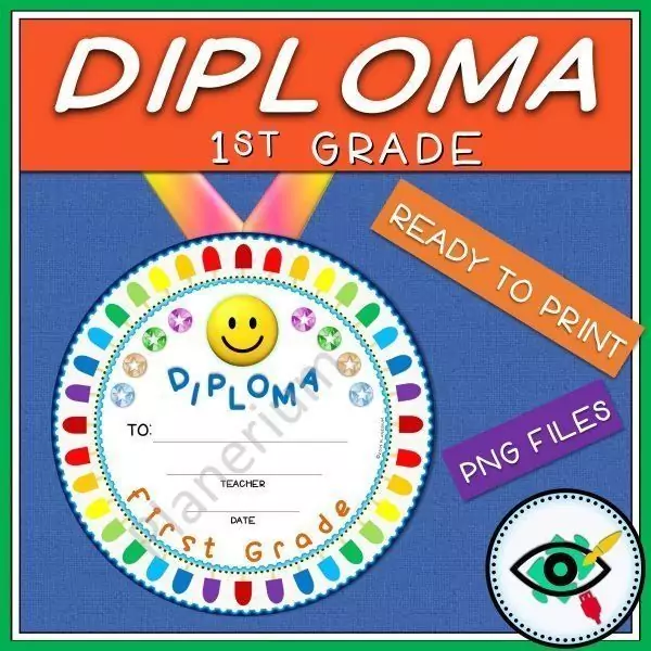 School Diploma - First Grade | Planerium