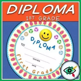 School Diploma - First Grade | Planerium