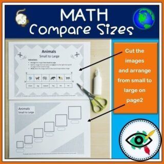 Math - Compare sizes - Kids Activity | Planerium