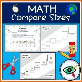 Math - Compare sizes - Kids Activity | Planerium