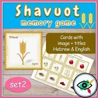 Shavuot - Matching Game - Shavuot Symbols | Planerium