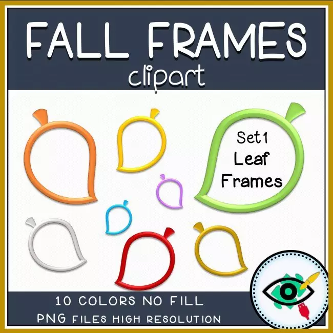 Fall Season - Clipart - 3D Frames | Planerium