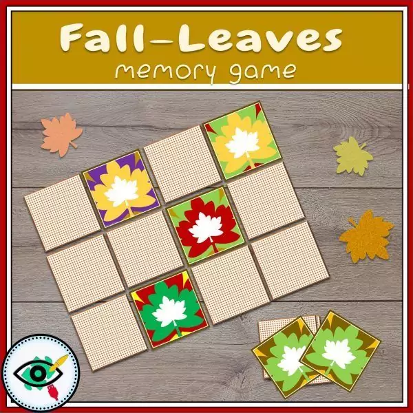 Fall Leaves Matching Game | Planerium