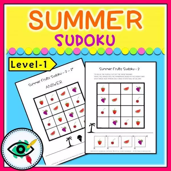 Four Seasons Sudoku - Fun Teaching Puzzles Bundle
