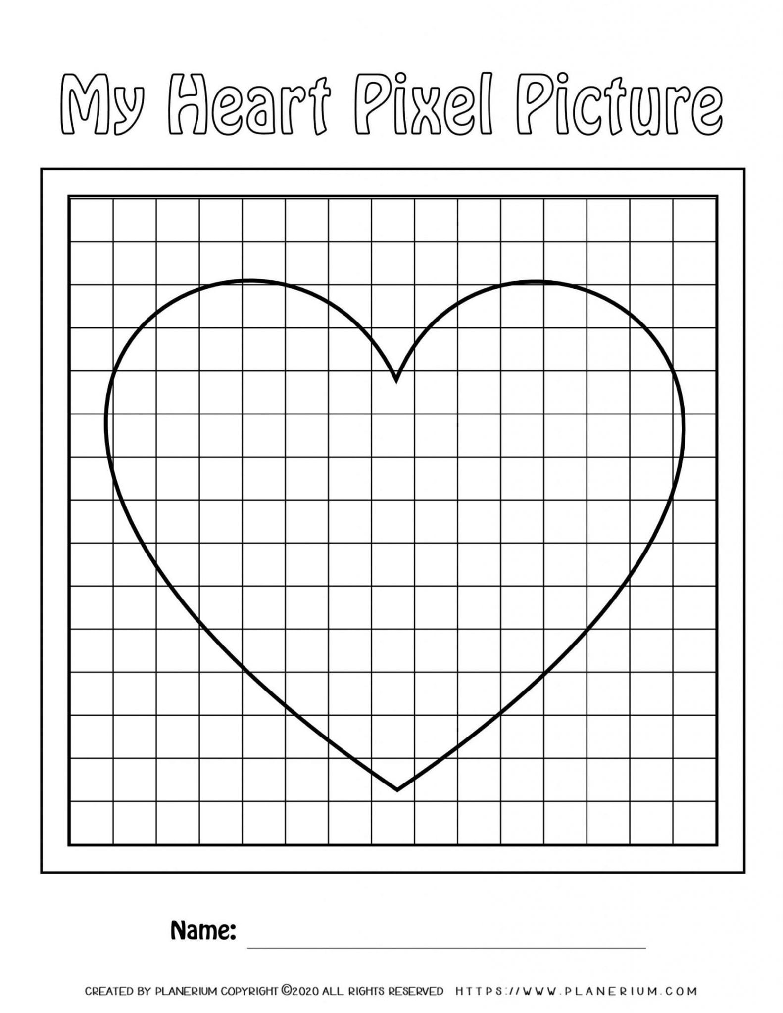 Free Heart Puzzle Template for Kids' Crafts & Learning