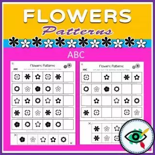 Spring Flowers Patterns Activity | Planerium