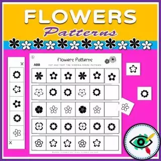 Spring Flowers Patterns Activity | Planerium