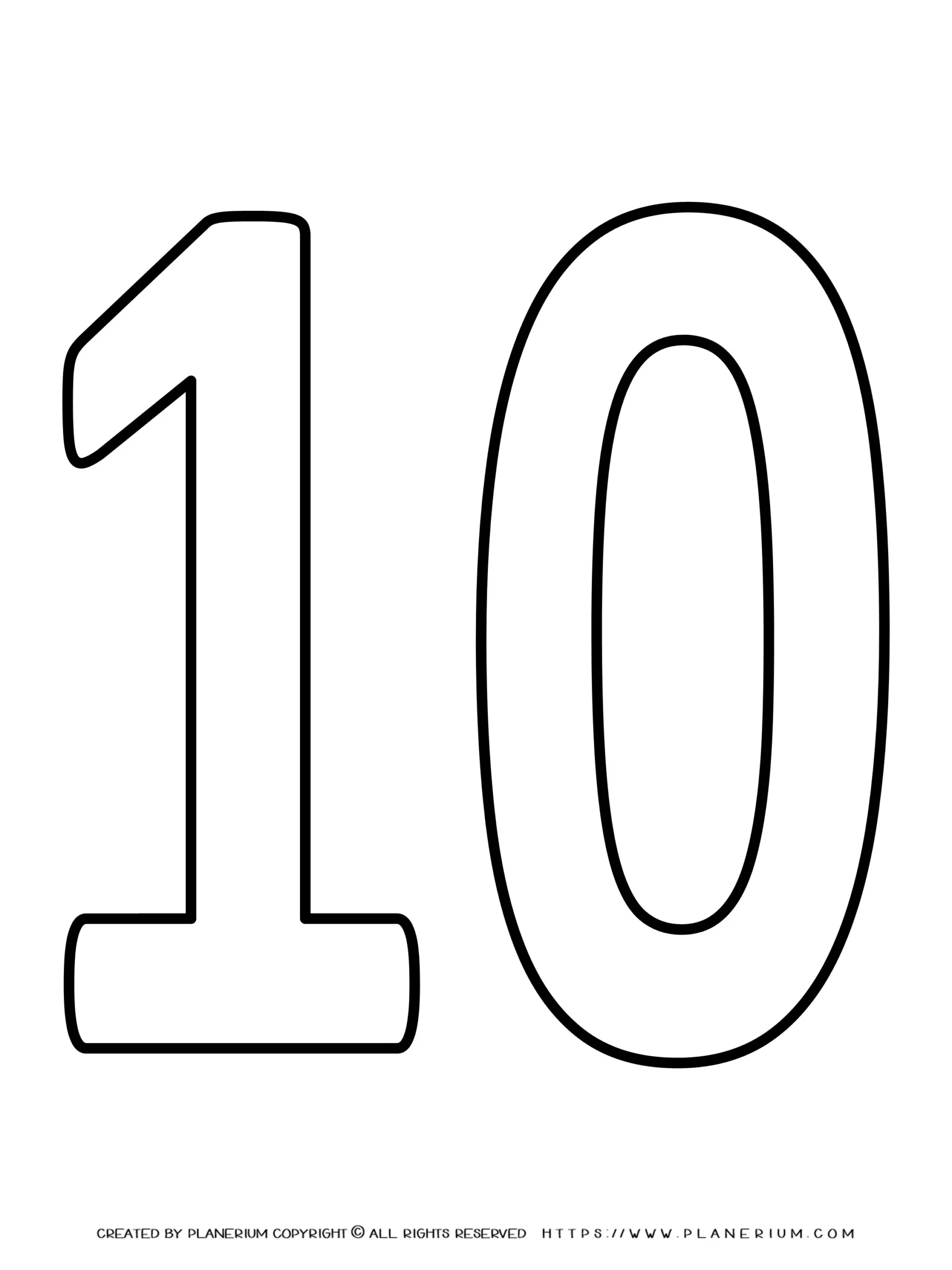 Coloring Number 10 Worksheet Nice Numbers Coloring Pages Coloring Number 10 Worksheet Nice Numbers Coloring Pages