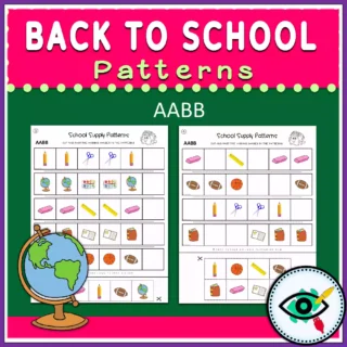 Back to School - Patterns activity | Planerium