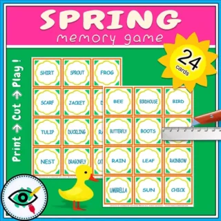 Spring - Memory Game | Planerium