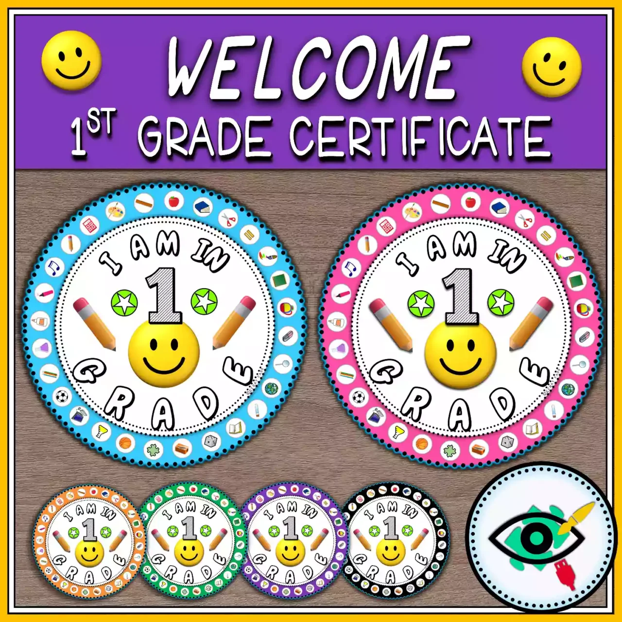 Back to School Certificates Welcome to Grade 1 | Planerium
