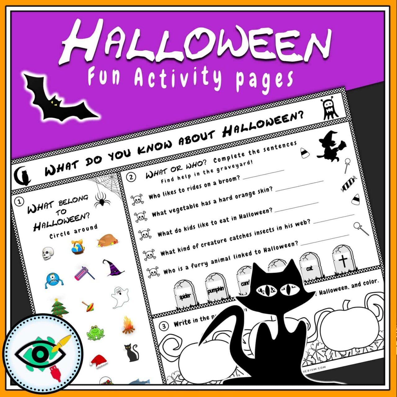 Halloween Activity Pages for Kids - Spooky Learning Adventures