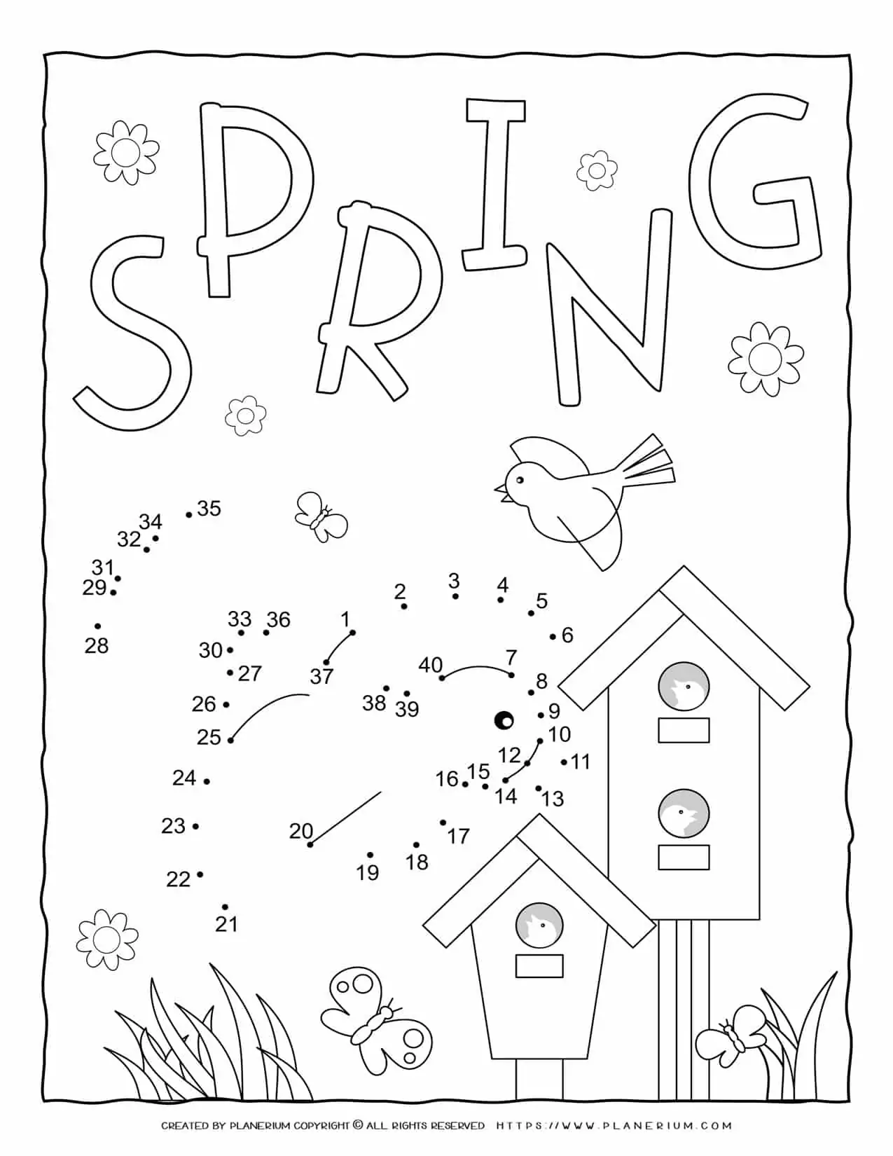 Spring - Connect The Dots | Planerium