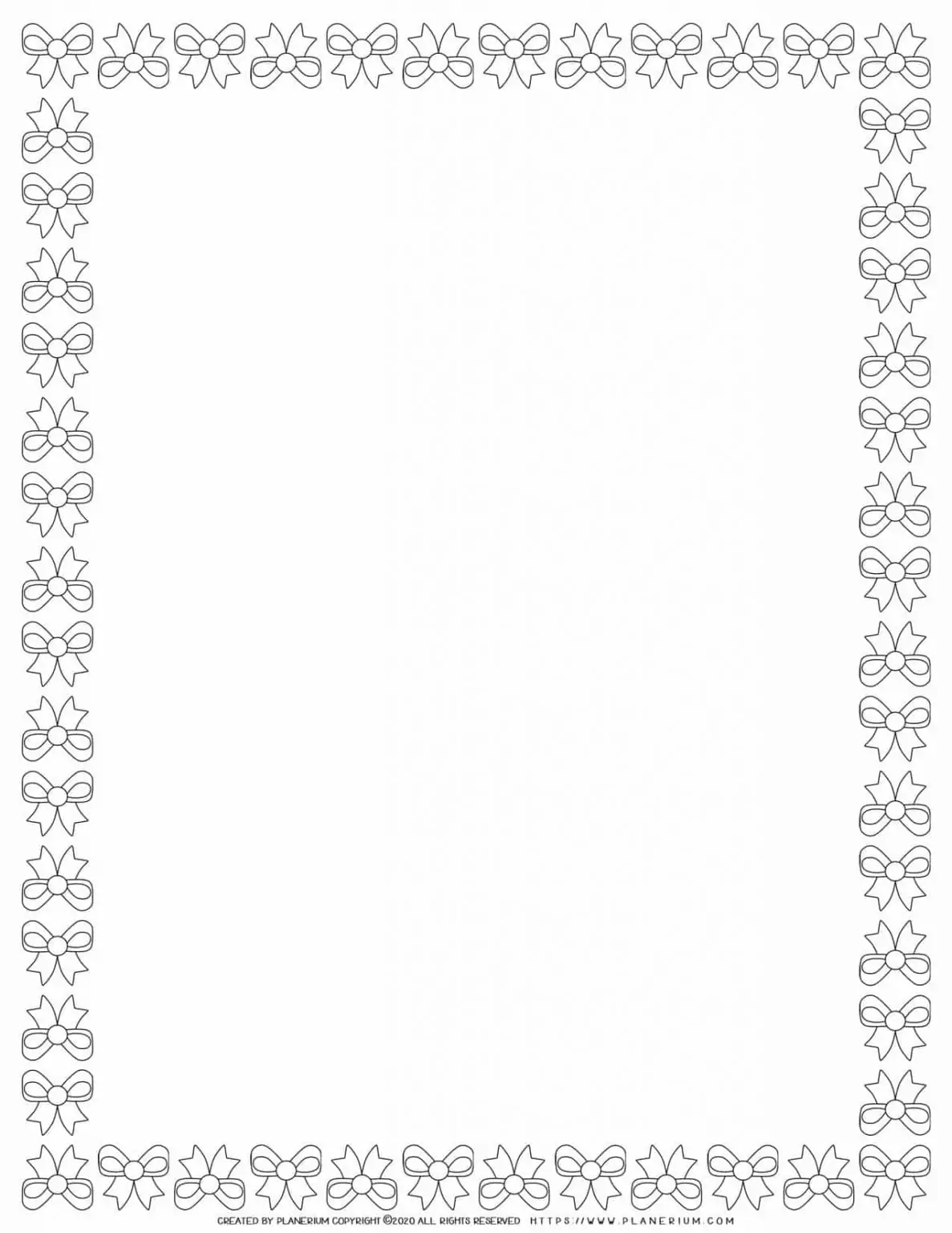 Free Printable Bow Template: Perfect for Crafts & Lessons
