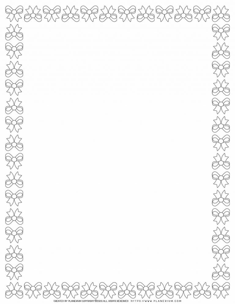 Free Printable Bow Template: Perfect for Crafts & Lessons