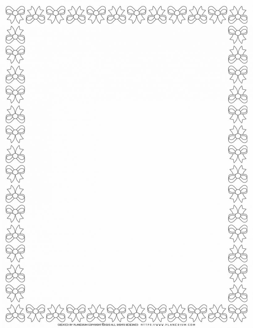 Free Printable Bow Template: Perfect for Crafts & Lessons