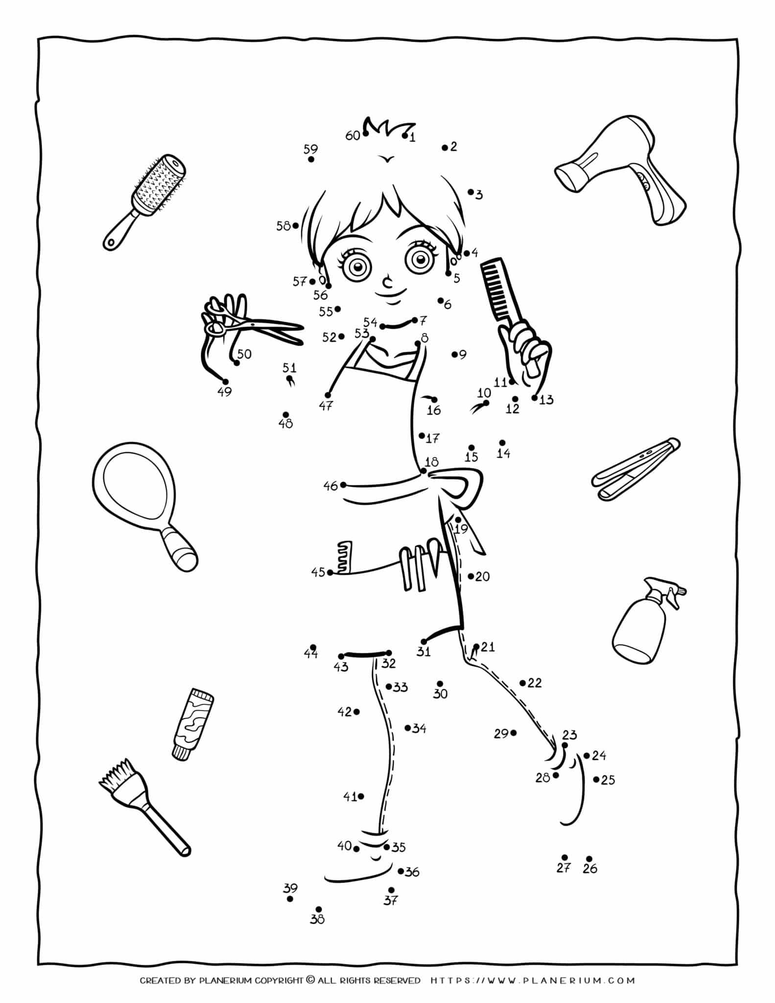 Professions Worksheet - Scramble Words | Planerium