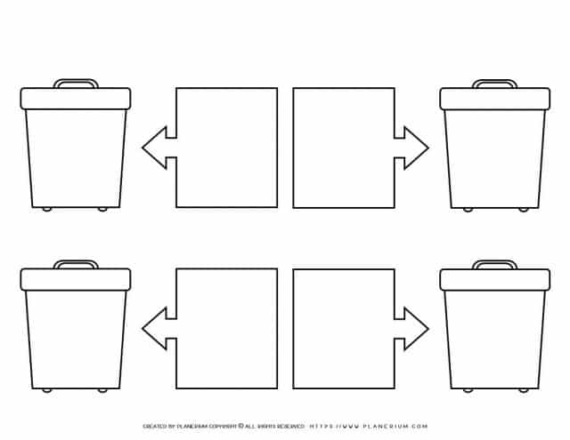 Recycling Activity - Custom Template | Planerium