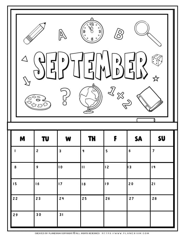Free Printable Months Labels for Classroom Organization