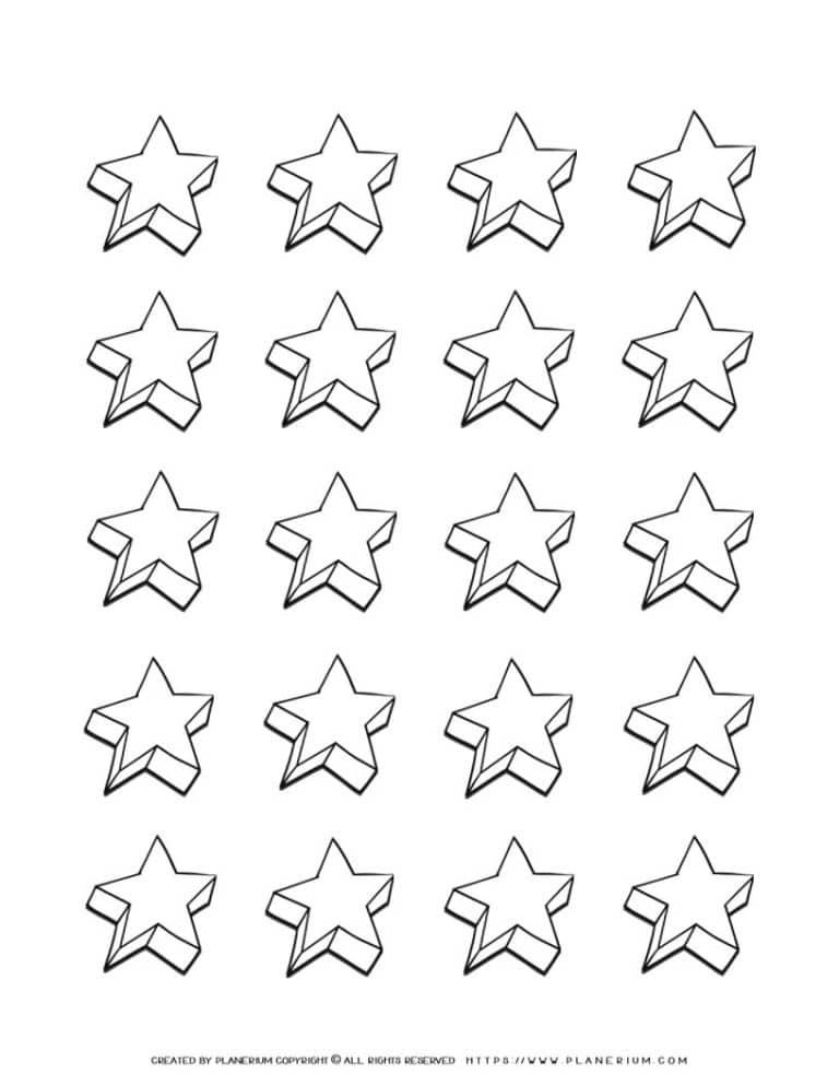 Number Coloring Pages - 1 to 20 in spiral | Free Printable | Planerium