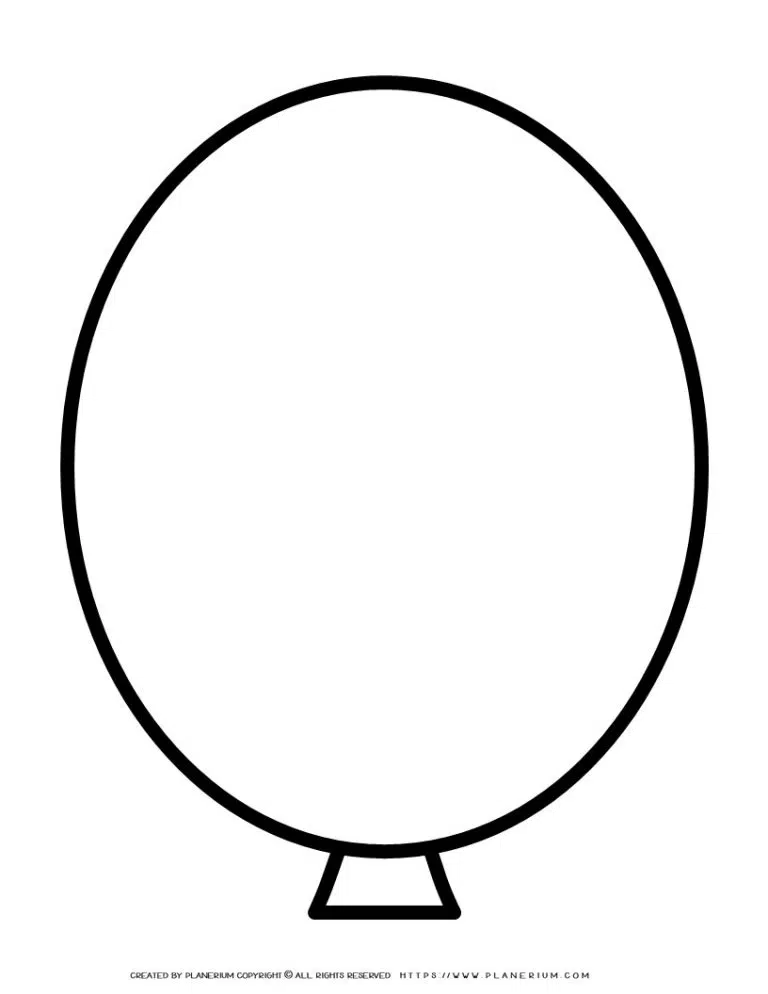 Balloon Outline | Planerium