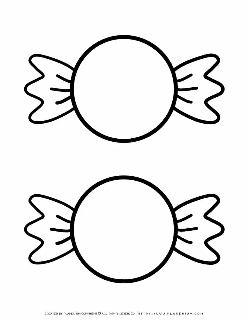 Printable Candy Templates