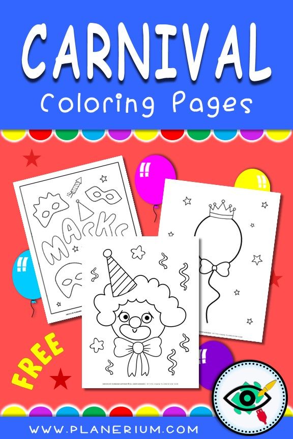 Fun Carnival Printables for Elementary Classroom Activities | Planerium