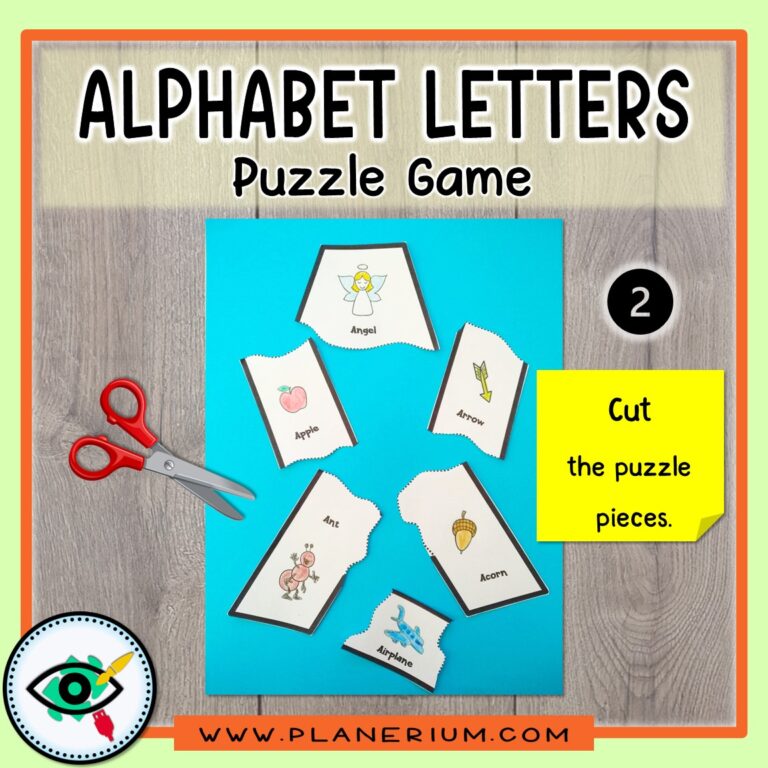 Alphabet Letters Puzzle Game | Planerium