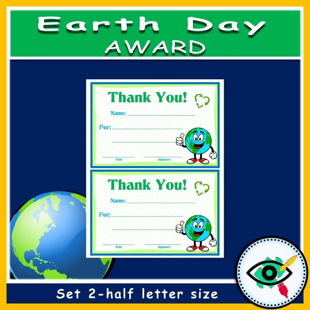 Celebrate your students Earth Day achievements with Planerium's Earth ...