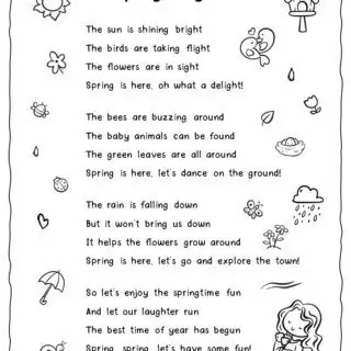Songs and Rhymes Printables | Planerium