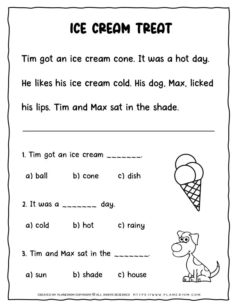 Boost K-1 Reading Skills with Summer Comprehension PDFs