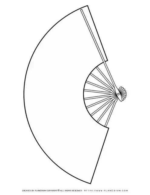Printable Hand Fan Template Printable Hands Template Printable