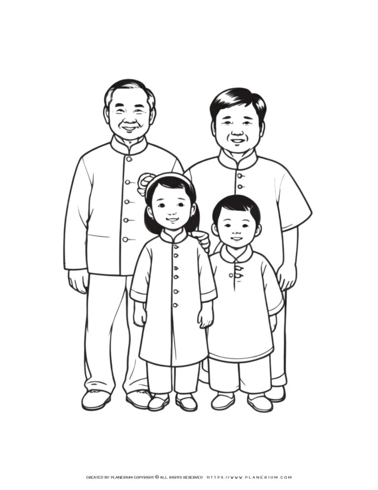 Immerse in Chinese Culture with our Engaging Family Printable