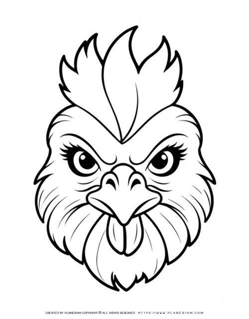 Cute Cow Coloring Page - A Fun and Easy Drawing of a Farm Animal for Kids