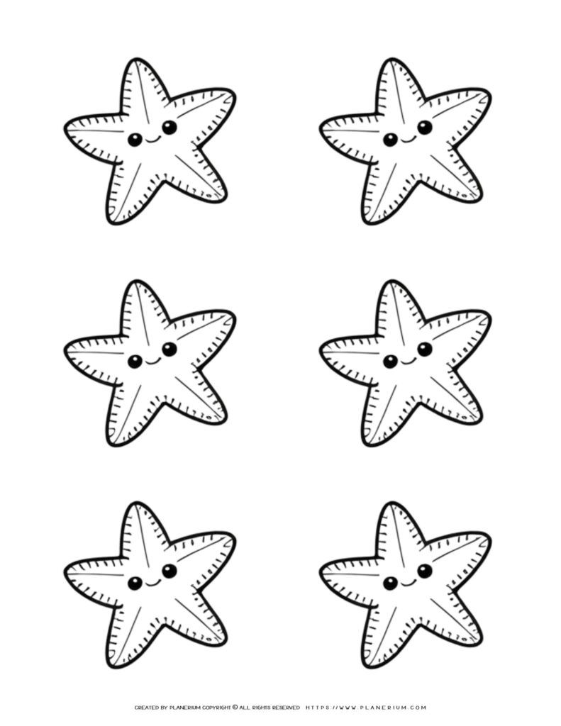 Starfish Stencils