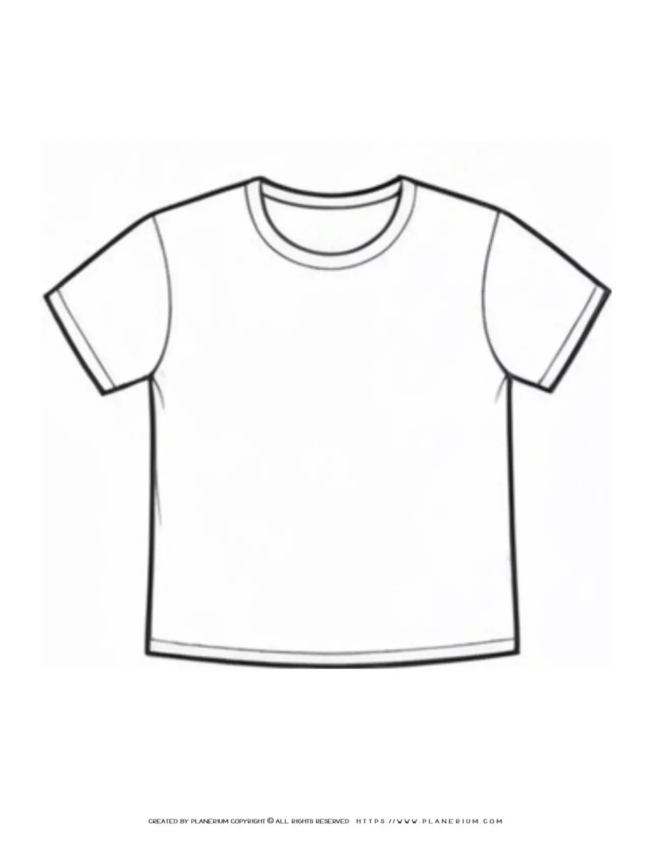 Shirt Template - Twenty Shirts | Planerium