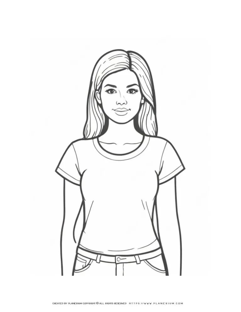 Encourage Creativity and Learning with a Printable T-shirt Outline Template