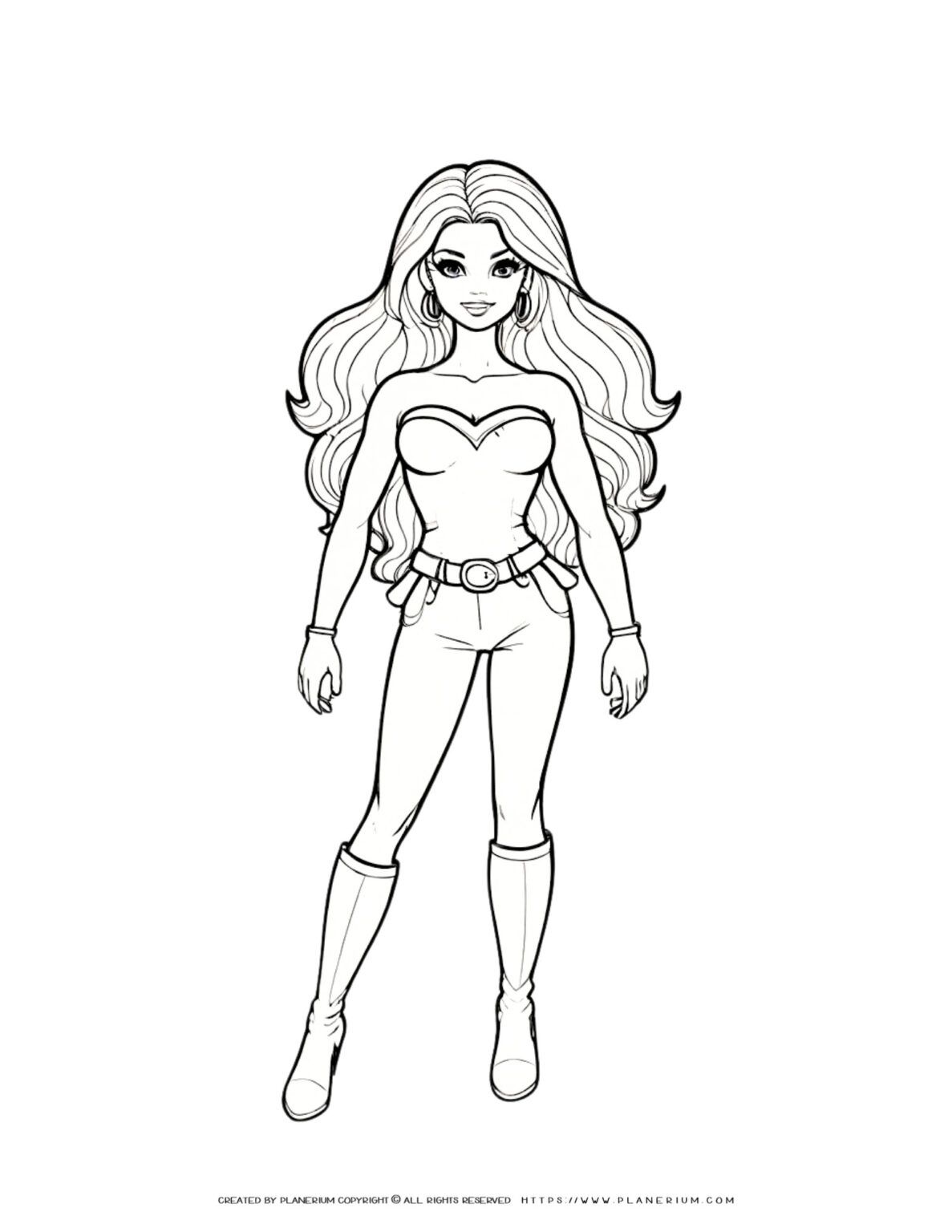 Barbie Fashion Icon Coloring: Creative Fun for All