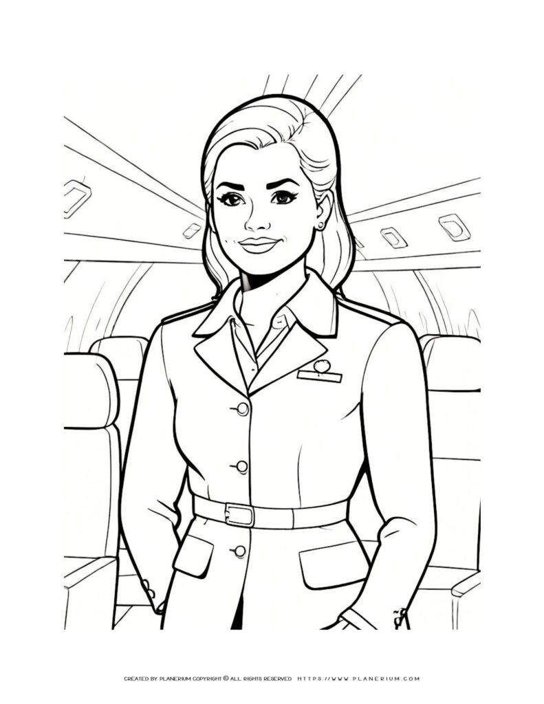 Transportation Coloring Page | Planerium