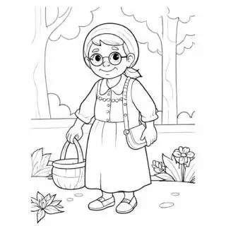 Nature Walk Coloring Page Summer Season #165202 (Nature) – Free