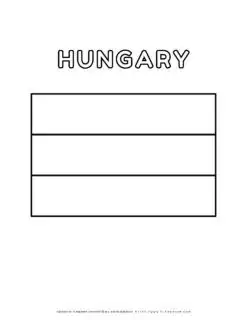 Honduras Flag Coloring Page