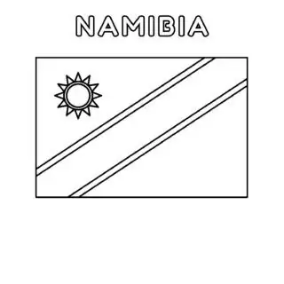 Colombia Flag Coloring Page - Printable for Kids