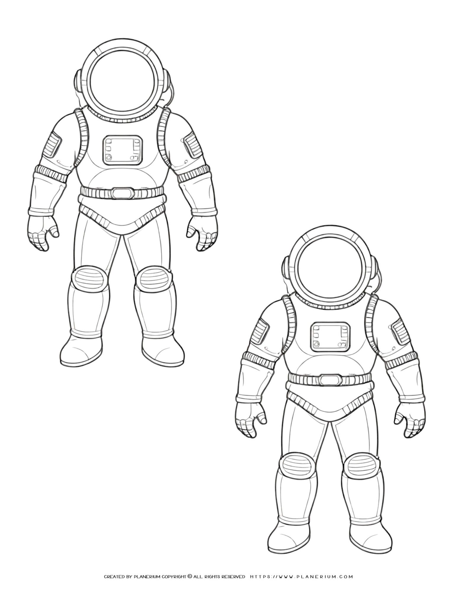 Engaging Astronaut Suit Printables for All Ages