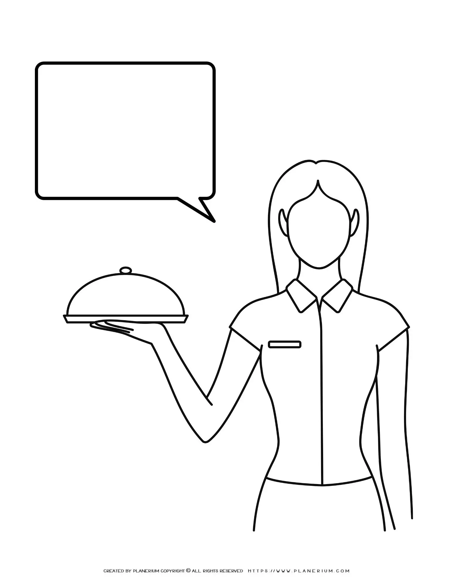 Free Waitress Outline Template for Creative Storytelling
