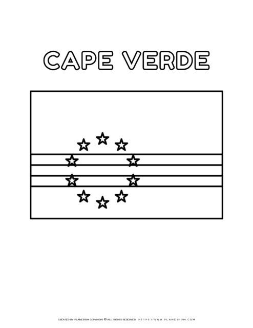Luxembourg Flag Coloring Page - Printable for Kids