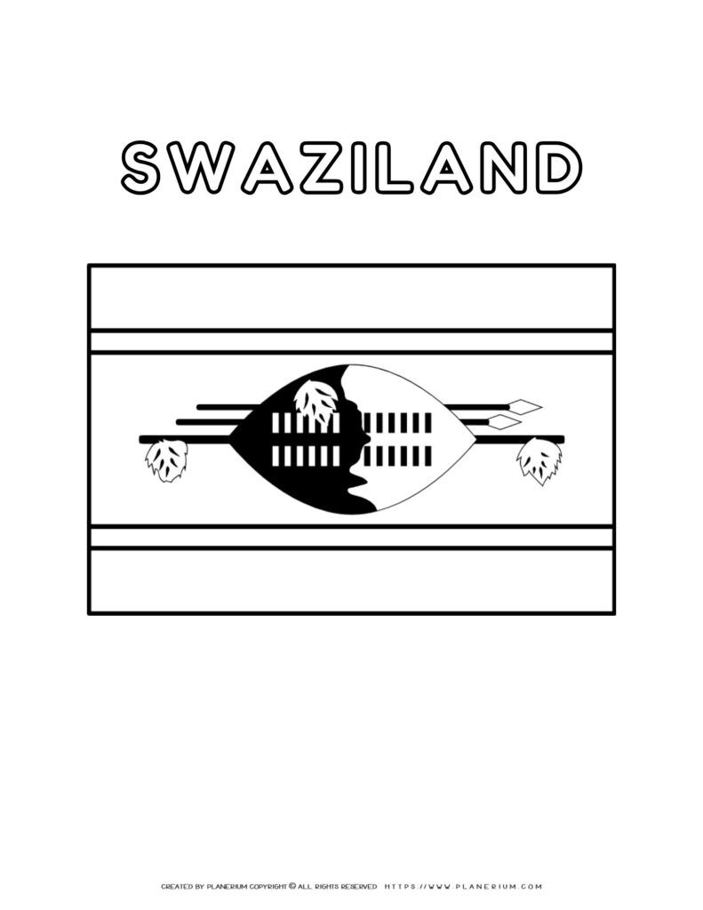 Venezuela Flag Coloring Page - Free Printable for Kids